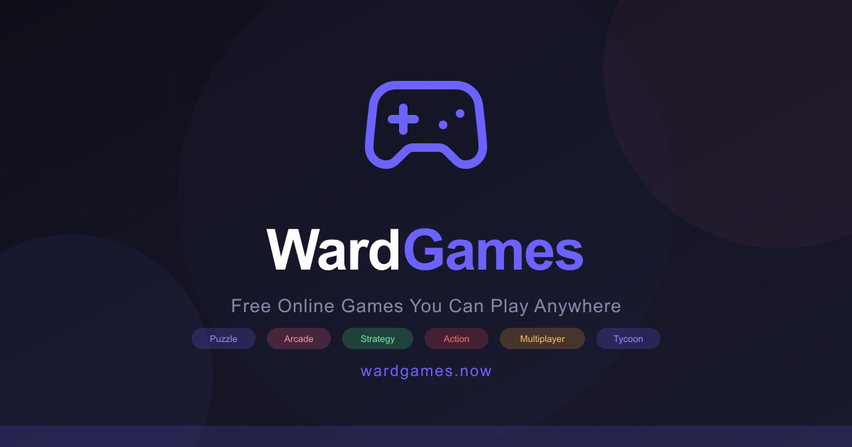 Ward Games — Free Online Games You Can Play Anywhere